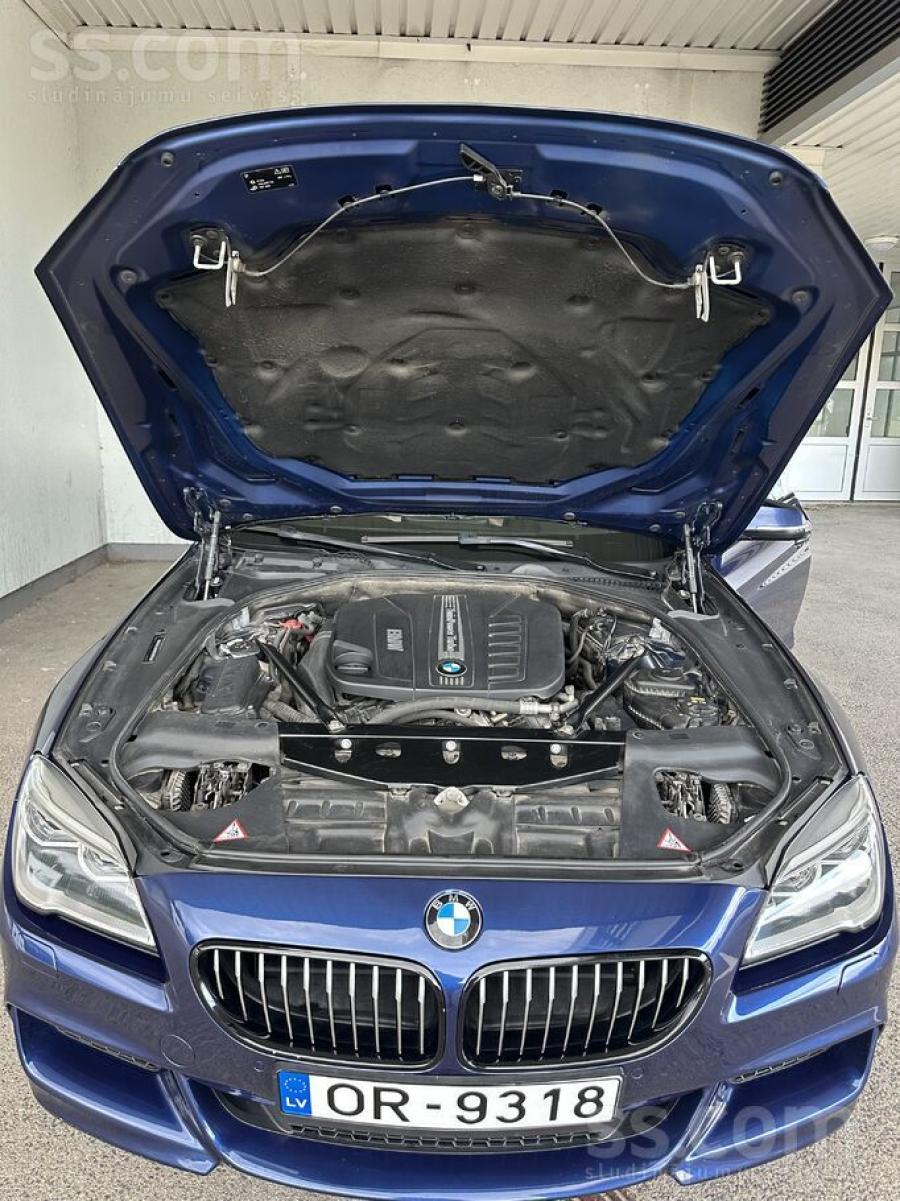 Zils BMW 640 2015 Rīga, ar dzinēja tilpumu 3.00 L un nobraukumu 193 tūkst. km par 17700 €, foto 43 vietnē AUTOMOTO.COM.LV
