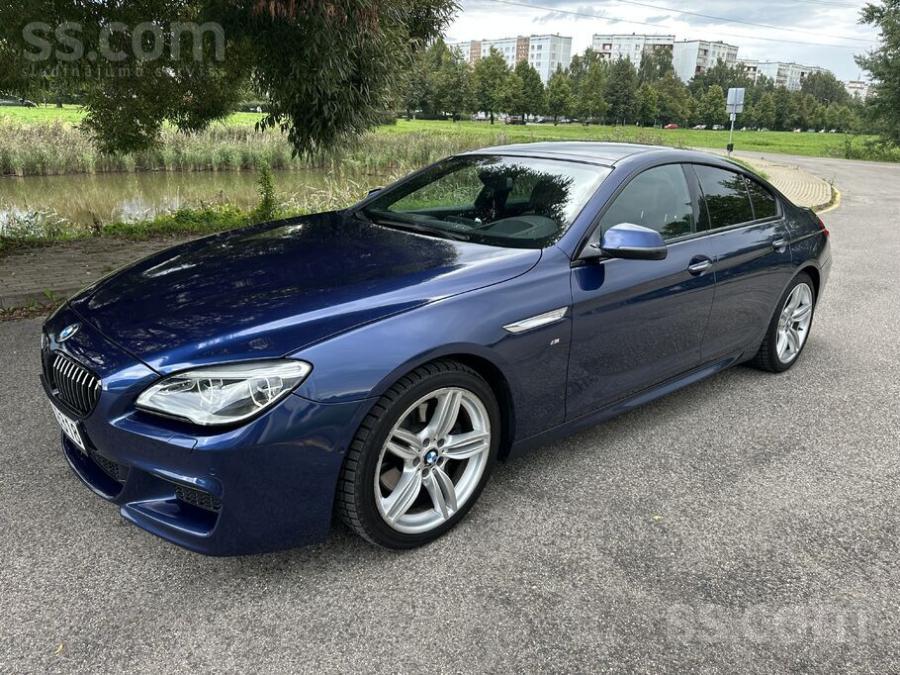 Zils BMW 640 2015 Rīga, ar dzinēja tilpumu 3.00 L un nobraukumu 193 tūkst. km par 17700 €, foto 56 vietnē AUTOMOTO.COM.LV
