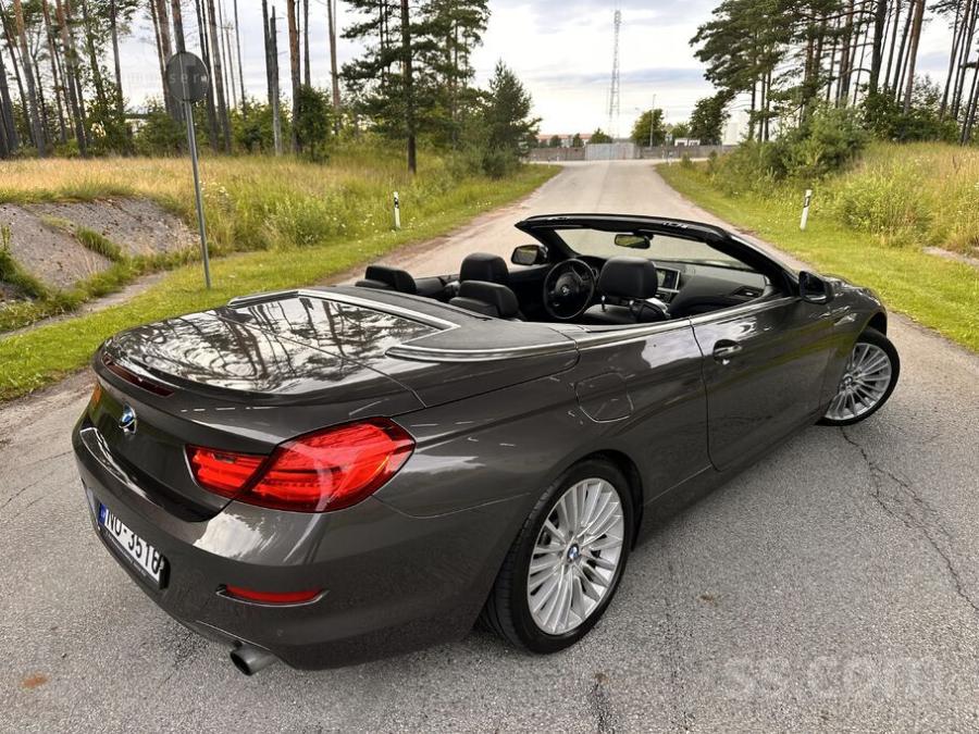 Brown BMW 640 2011 in Riga, with an engine capacity of 3.00 L and mileage of 155 thousand km for 15999 €, photo 1 on AUTOMOTO.COM.LV