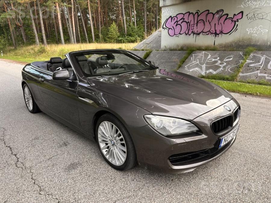 Brown BMW 640 2011 in Riga, with an engine capacity of 3.00 L and mileage of 155 thousand km for 15999 €, photo 6 on AUTOMOTO.COM.LV