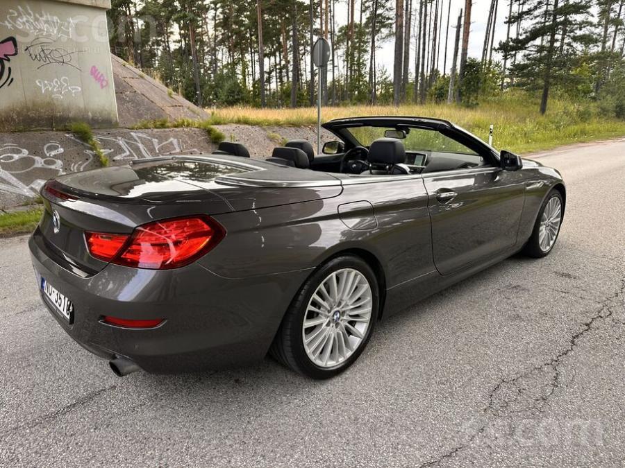 Brown BMW 640 2011 in Riga, with an engine capacity of 3.00 L and mileage of 155 thousand km for 15999 €, photo 8 on AUTOMOTO.COM.LV