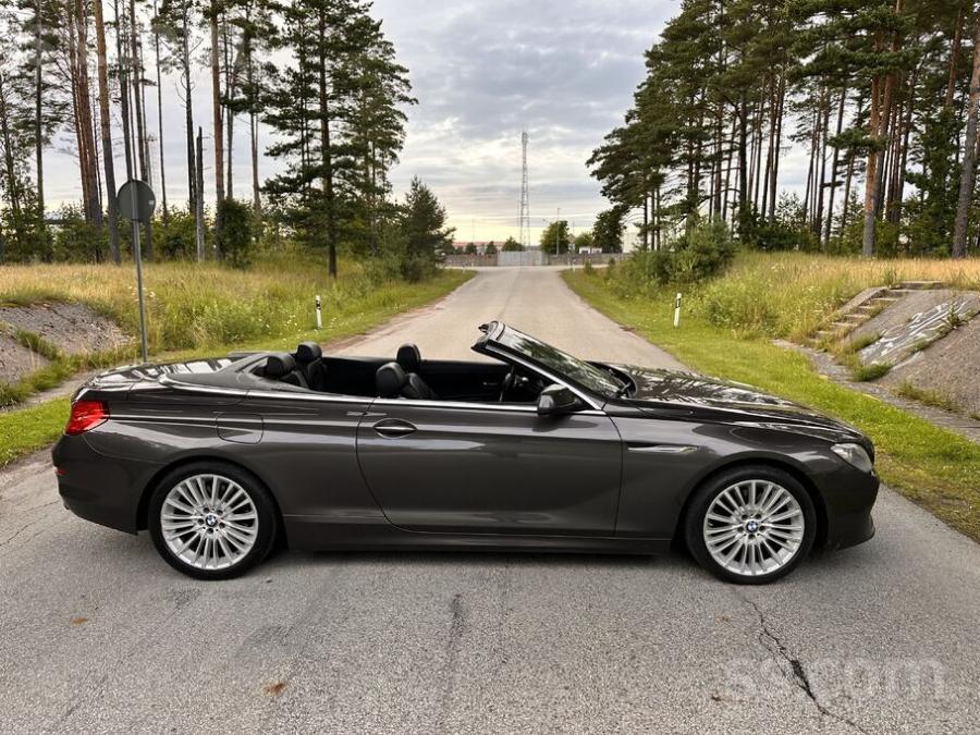 Brown BMW 640 2011 in Riga, with an engine capacity of 3.00 L and mileage of 155 thousand km for 15999 €, photo 12 on AUTOMOTO.COM.LV