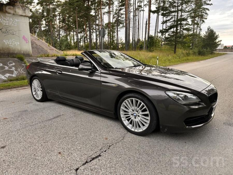 Brown BMW 640 2011 in Riga, with an engine capacity of 3.00 L and mileage of 155 thousand km for 15999 €, photo 13 on AUTOMOTO.COM.LV