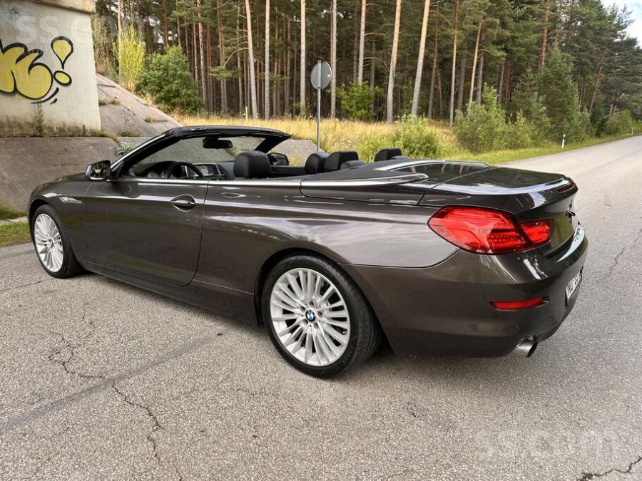 Brown BMW 640 2011 in Riga, with an engine capacity of 3.00 L and mileage of 155 thousand km for 15999 €, photo 14 on AUTOMOTO.COM.LV