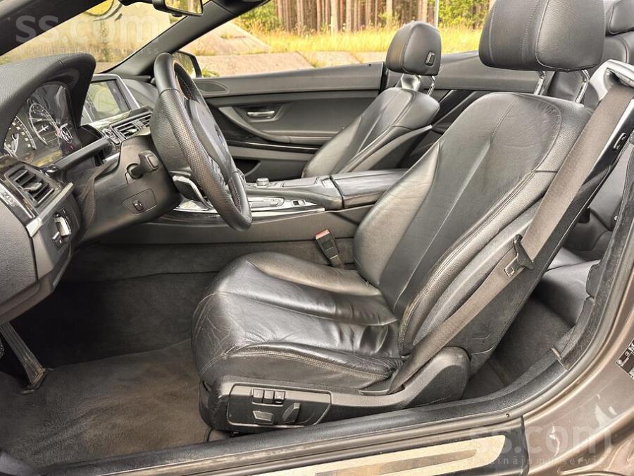 Brown BMW 640 2011 in Riga, with an engine capacity of 3.00 L and mileage of 155 thousand km for 15999 €, photo 16 on AUTOMOTO.COM.LV