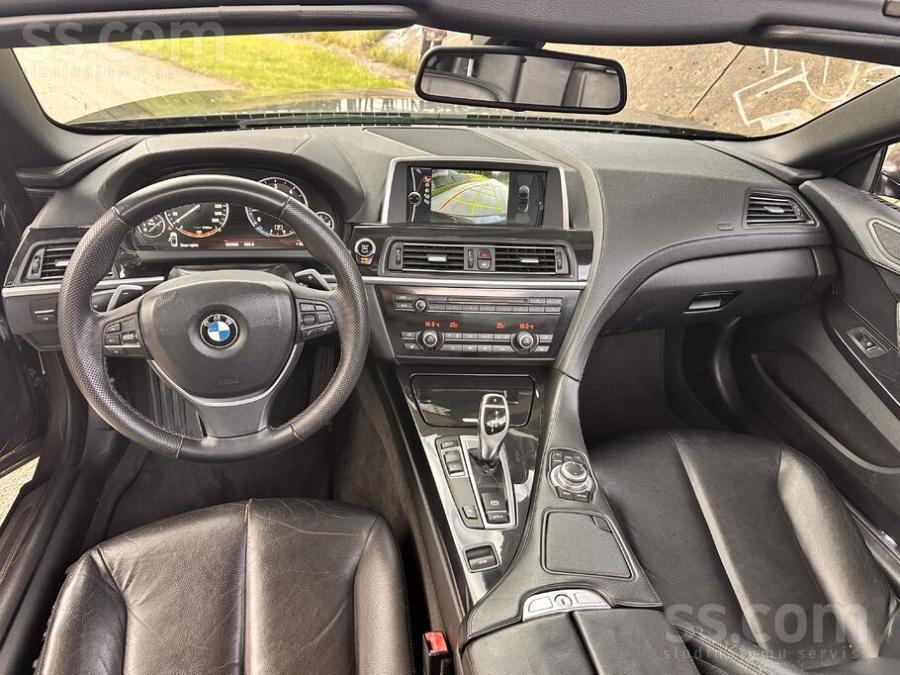 Brown BMW 640 2011 in Riga, with an engine capacity of 3.00 L and mileage of 155 thousand km for 15999 €, photo 18 on AUTOMOTO.COM.LV
