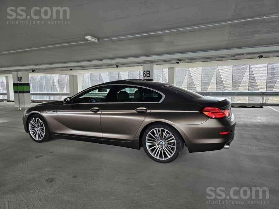 Brūns BMW 640 2012 Viļņa, ar dzinēja tilpumu 3.00 L un nobraukumu 187 tūkst. km par 16000 €, foto 3 vietnē AUTOMOTO.COM.LV