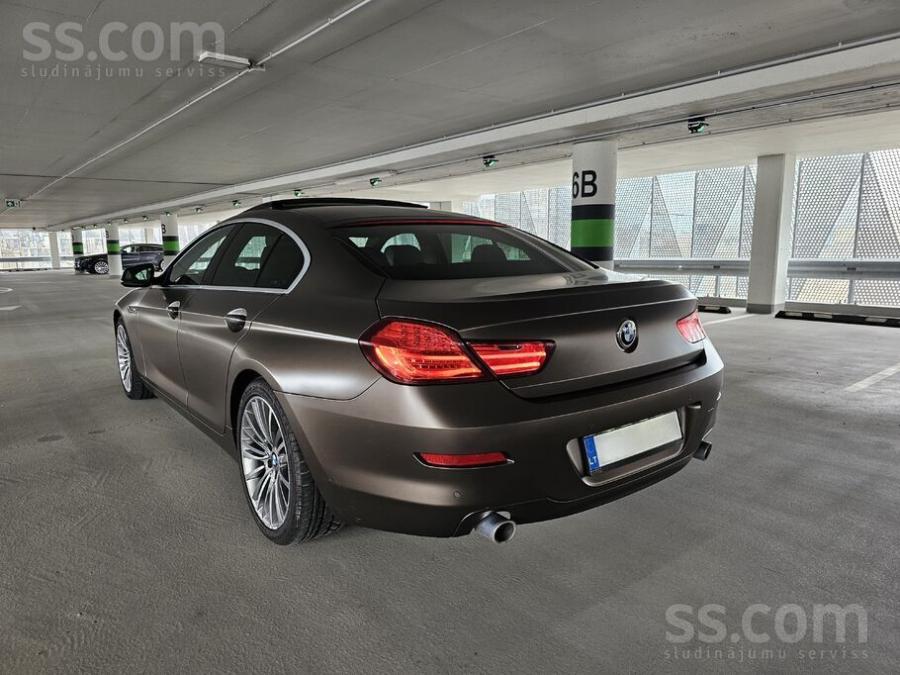 Brūns BMW 640 2012 Viļņa, ar dzinēja tilpumu 3.00 L un nobraukumu 187 tūkst. km par 16000 €, foto 4 vietnē AUTOMOTO.COM.LV