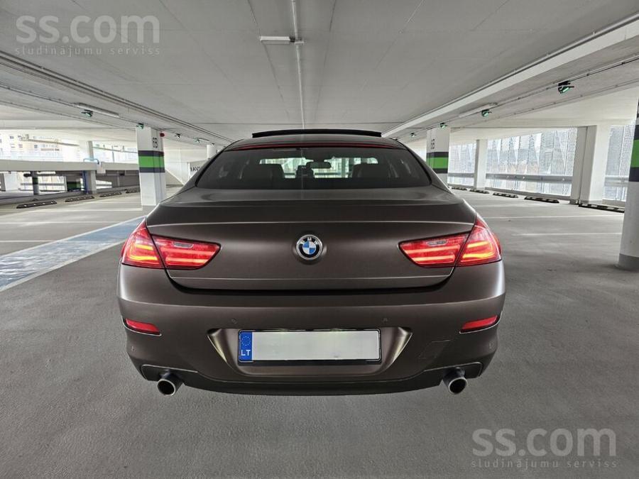 Brūns BMW 640 2012 Viļņa, ar dzinēja tilpumu 3.00 L un nobraukumu 187 tūkst. km par 16000 €, foto 5 vietnē AUTOMOTO.COM.LV