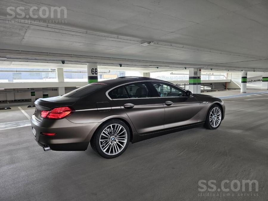 Brūns BMW 640 2012 Viļņa, ar dzinēja tilpumu 3.00 L un nobraukumu 187 tūkst. km par 16000 €, foto 7 vietnē AUTOMOTO.COM.LV
