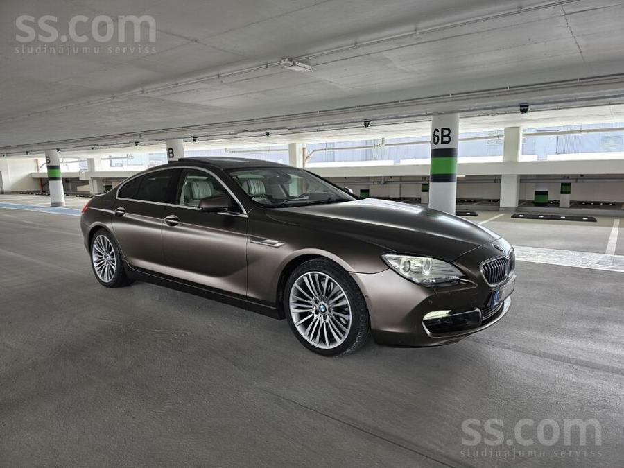 Brūns BMW 640 2012 Viļņa, ar dzinēja tilpumu 3.00 L un nobraukumu 187 tūkst. km par 16000 €, foto 8 vietnē AUTOMOTO.COM.LV