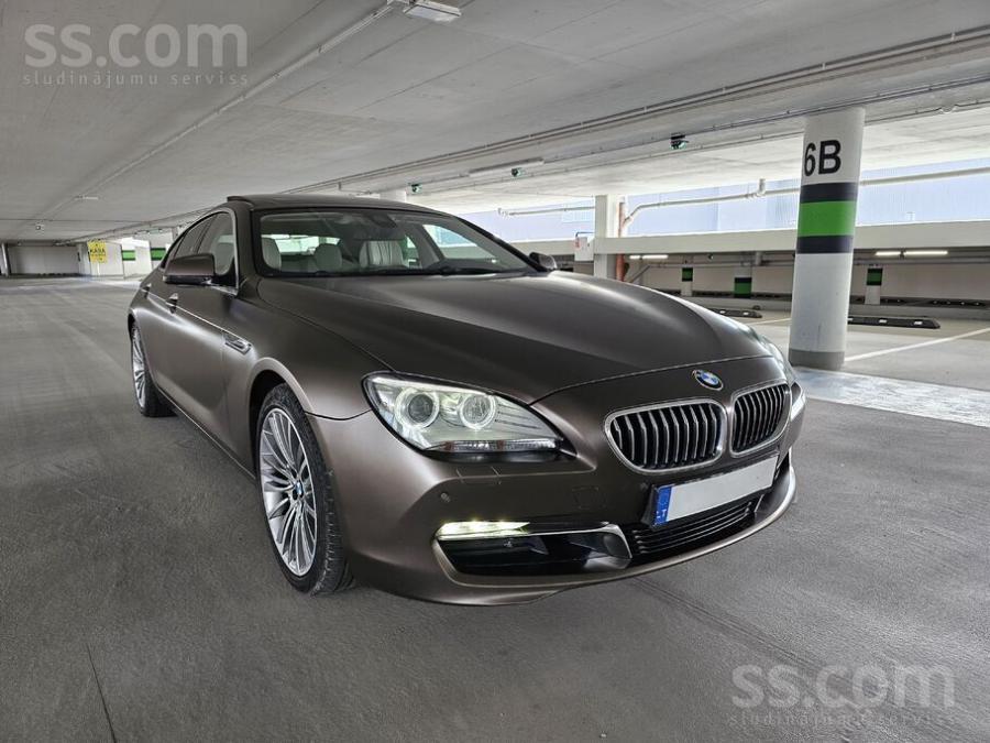 Brūns BMW 640 2012 Viļņa, ar dzinēja tilpumu 3.00 L un nobraukumu 187 tūkst. km par 16000 €, foto 9 vietnē AUTOMOTO.COM.LV
