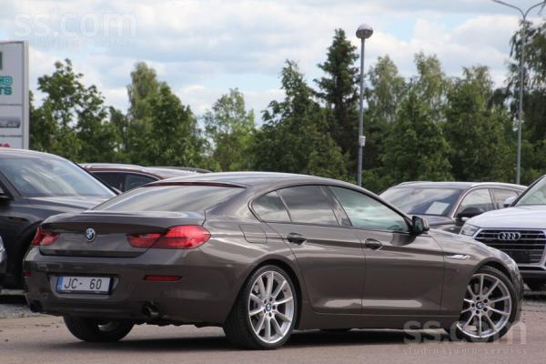 Brūns BMW 640 2012 Tukums, ar dzinēja tilpumu 3.00 L un nobraukumu 185 tūkst. km par 17299 €, foto 6 vietnē AUTOMOTO.COM.LV