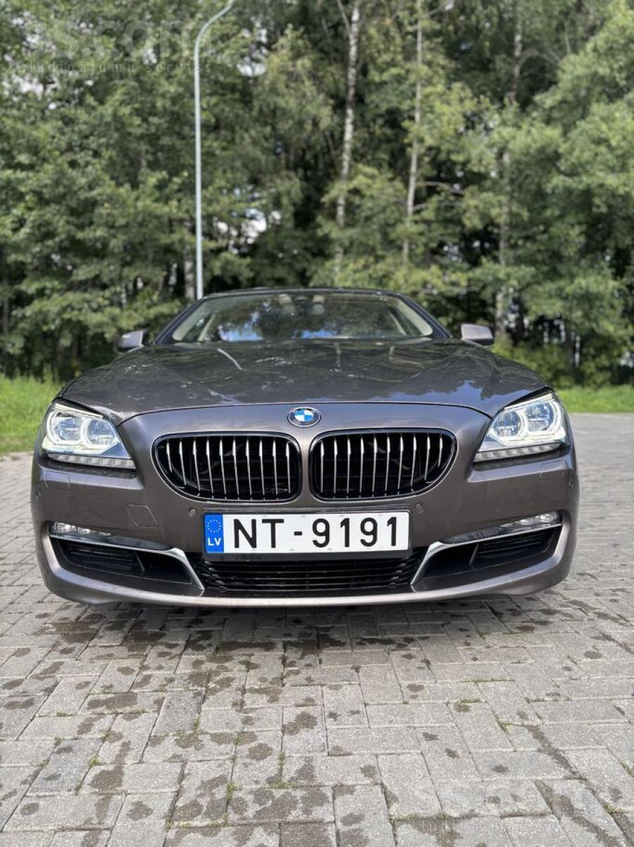 Brown BMW 640 2014 in Riga, with an engine capacity of 3.00 L and mileage of 276 thousand km for 19700 €, photo 4 on AUTOMOTO.COM.LV
