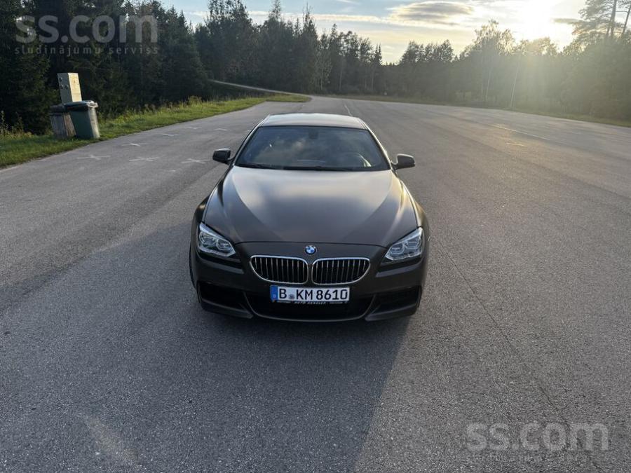 Brūns BMW 640 2014 Madona, ar dzinēja tilpumu 3.00 L un nobraukumu 253 tūkst. km par 19500 €, foto 1 vietnē AUTOMOTO.COM.LV