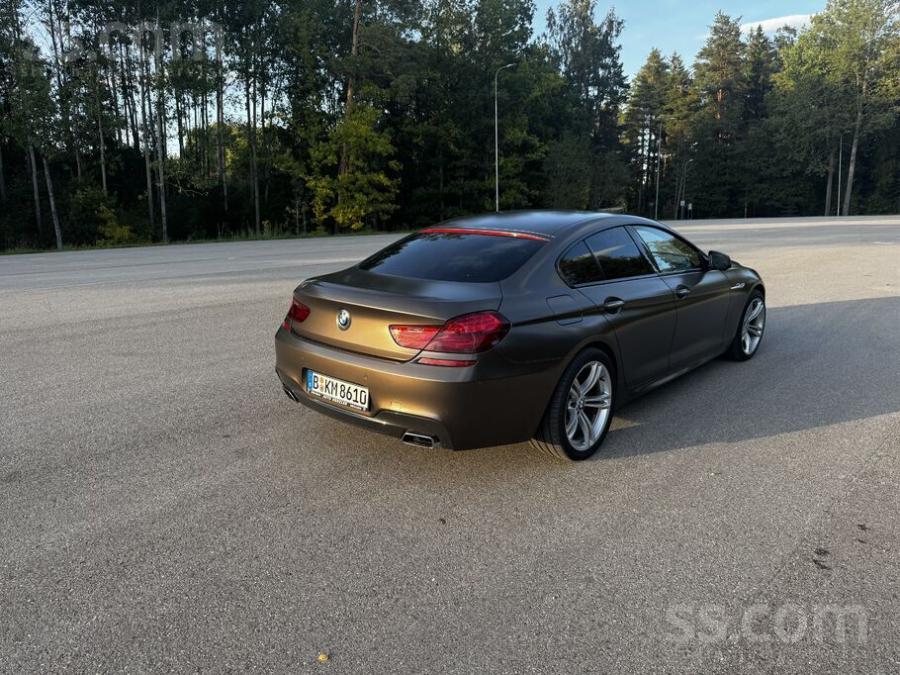 Brūns BMW 640 2014 Madona, ar dzinēja tilpumu 3.00 L un nobraukumu 253 tūkst. km par 19500 €, foto 5 vietnē AUTOMOTO.COM.LV