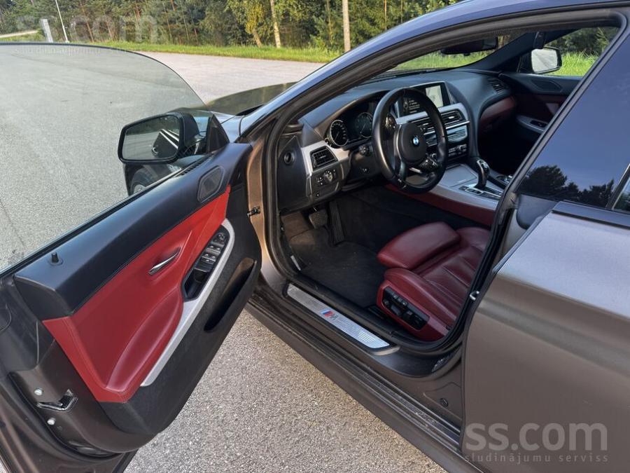 Brūns BMW 640 2014 Madona, ar dzinēja tilpumu 3.00 L un nobraukumu 253 tūkst. km par 19500 €, foto 7 vietnē AUTOMOTO.COM.LV