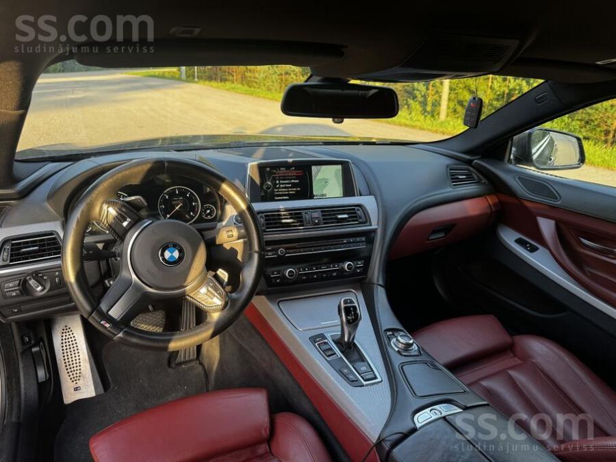 Brūns BMW 640 2014 Madona, ar dzinēja tilpumu 3.00 L un nobraukumu 253 tūkst. km par 19500 €, foto 9 vietnē AUTOMOTO.COM.LV