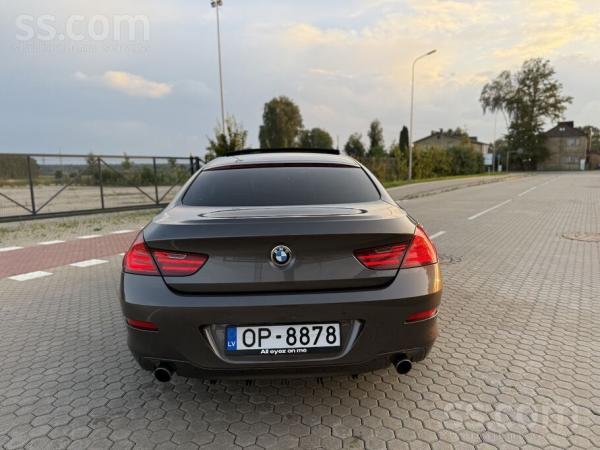 Brown BMW 640 2013 in Riga, with an engine capacity of 3.00 L and mileage of 363 thousand km for 13200 €, photo 5 on AUTOMOTO.COM.LV