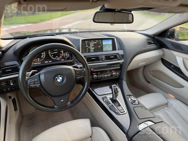 Brown BMW 640 2013 in Riga, with an engine capacity of 3.00 L and mileage of 363 thousand km for 13200 €, photo 10 on AUTOMOTO.COM.LV