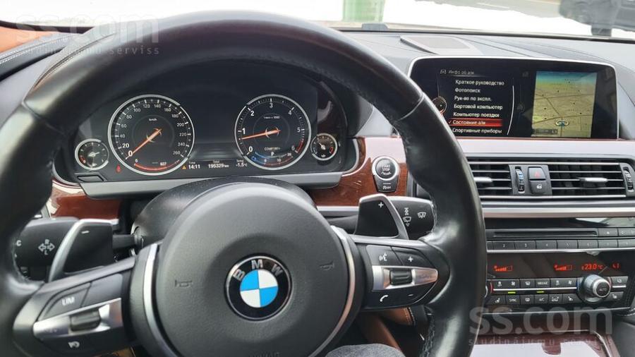 BMW 640 2015 in Riga, with an engine capacity of 3.00 L and mileage of 214 thousand km for 23000 €, photo 9 on AUTOMOTO.COM.LV