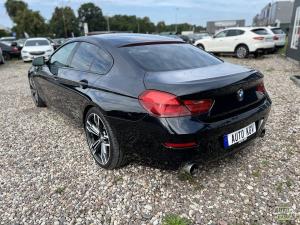 Melns BMW 640 Gran Coupe 2012 Viļņa, ar dzinēja tilpumu 3.00 L un nobraukumu 235 tūkst. km par 15499 €, foto 3 vietnē AUTOMOTO.COM.LV