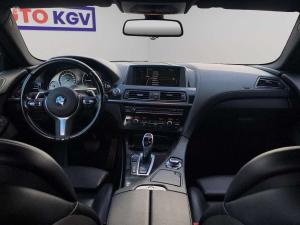 Black BMW 640 Gran Coupe 2012 in Vilnius, with an engine capacity of 3.00 L and mileage of 235 thousand km for 14999 €, photo 14 on AUTOMOTO.COM.LV