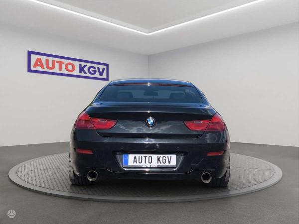Черный БМВ 640 Gran Coupe 2012 в Вильнюс, объемом двигателя 3.00 л и пробегом 235 тыс. км за 14999 €, фото 4 на AUTOMOTO.COM.LV