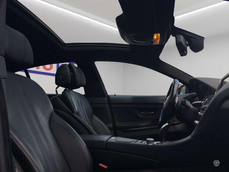 Черный БМВ 640 Gran Coupe 2012 в Вильнюс, объемом двигателя 3.00 л и пробегом 235 тыс. км за 14999 €, фото 10 на AUTOMOTO.COM.LV