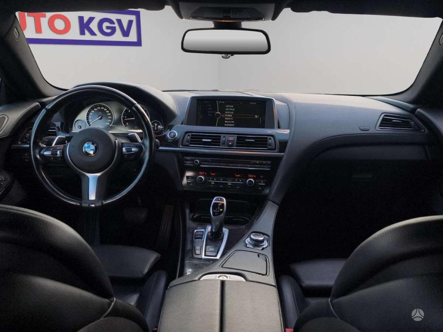 Черный БМВ 640 Gran Coupe 2012 в Вильнюс, объемом двигателя 3.00 л и пробегом 235 тыс. км за 14999 €, фото 14 на AUTOMOTO.COM.LV