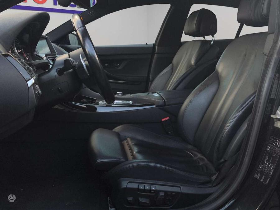 Черный БМВ 640 Gran Coupe 2012 в Вильнюс, объемом двигателя 3.00 л и пробегом 235 тыс. км за 14999 €, фото 15 на AUTOMOTO.COM.LV