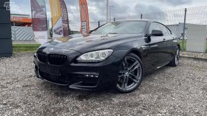 Black BMW 640 Gran Coupe 2012 in Marijampole, with an engine capacity of 3.00 L and mileage of 234 thousand km for 16990 €, photo  on AUTOMOTO.COM.LV