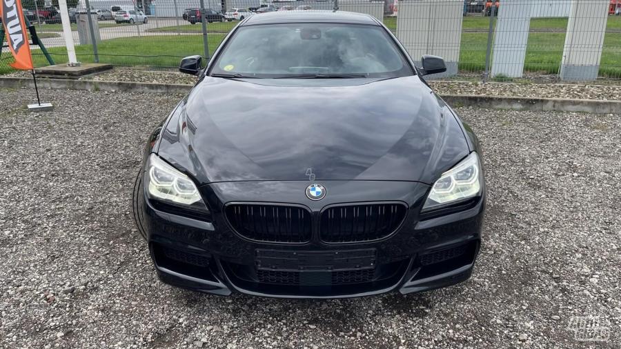 Black BMW 640 Gran Coupe 2012 in Marijampole, with an engine capacity of 3.00 L and mileage of 234 thousand km for 16990 €, photo 7 on AUTOMOTO.COM.LV