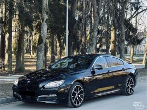 Черный БМВ 640 Gran Coupe 2013 в Мажейкяй, объемом двигателя 3.00 л и пробегом 290 тыс. км за 13999 €, фото 2 на AUTOMOTO.COM.LV