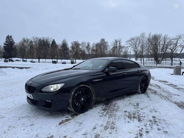 Melns BMW 640 Gran Coupe 2013 Alīta, ar dzinēja tilpumu 2.99 L un nobraukumu 162 tūkst. km par 8000 €, foto 7 vietnē AUTOMOTO.COM.LV