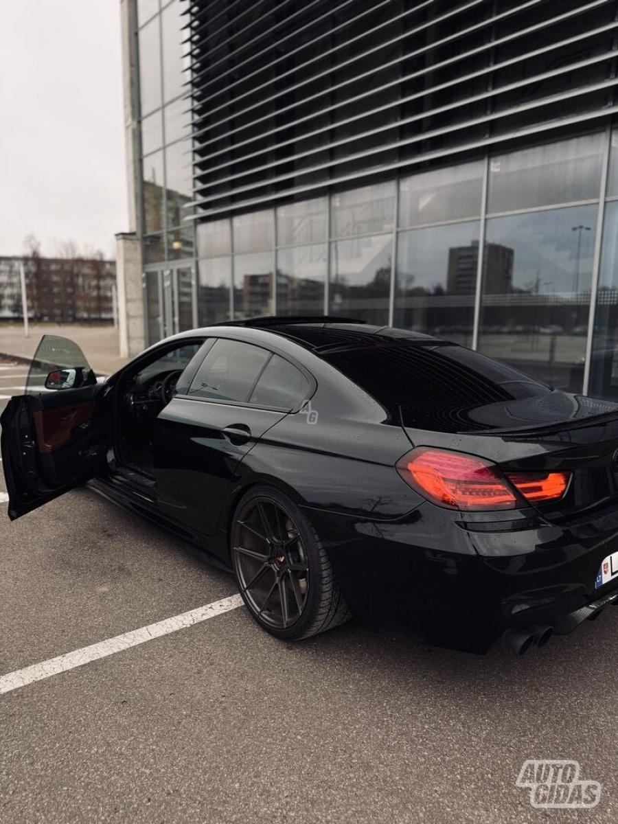 Black BMW 640 Gran Coupe 2013 in Kaunas, with an engine capacity of 3.00 L and mileage of 306 thousand km for 17000 €, photo 2 on AUTOMOTO.COM.LV