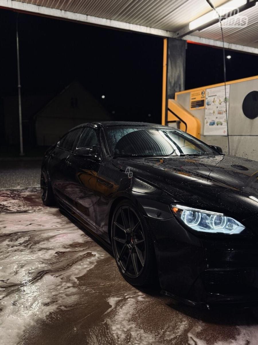 Black BMW 640 Gran Coupe 2013 in Kaunas, with an engine capacity of 3.00 L and mileage of 306 thousand km for 17000 €, photo 3 on AUTOMOTO.COM.LV