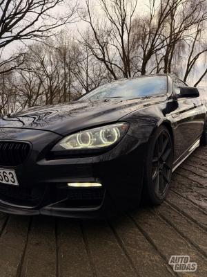 Black BMW 640 Gran Coupe 2013 in Kaunas, with an engine capacity of 3.00 L and mileage of 306 thousand km for 17000 €, photo 9 on AUTOMOTO.COM.LV
