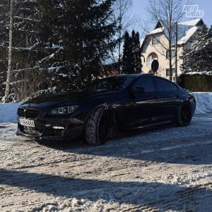 Black BMW 640 Gran Coupe 2013 in Kaunas, with an engine capacity of 3.00 L and mileage of 306 thousand km for 17000 €, photo 16 on AUTOMOTO.COM.LV