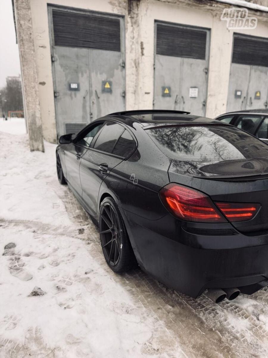 Black BMW 640 Gran Coupe 2013 in Kaunas, with an engine capacity of 3.00 L and mileage of 306 thousand km for 17000 €, photo 19 on AUTOMOTO.COM.LV