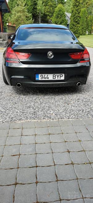 Черный БМВ 640 Gran Coupe 2013 в Таллин, объемом двигателя 2.98 л и пробегом 188 тыс. км за 21000 €, фото 6 на AUTOMOTO.COM.LV