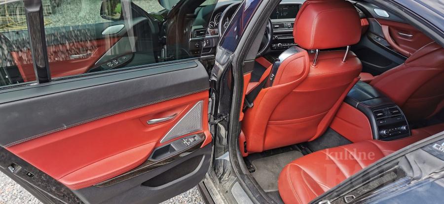 Черный БМВ 640 Gran Coupe 2013 в Таллин, объемом двигателя 2.98 л и пробегом 188 тыс. км за 21000 €, фото 9 на AUTOMOTO.COM.LV