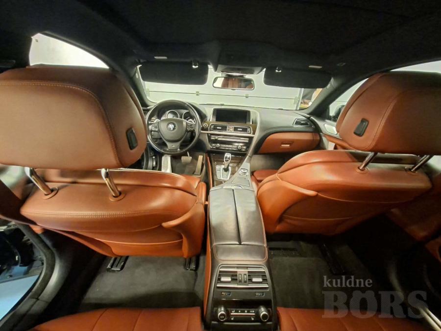 Черный БМВ 640 Gran Coupe 2013 в Таллин, объемом двигателя 2.98 л и пробегом 188 тыс. км за 21000 €, фото 14 на AUTOMOTO.COM.LV
