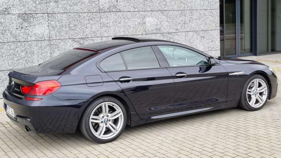 Черный БМВ 640 Gran Coupe 2013 в Клайпеда, объемом двигателя 3.00 л и пробегом 296 тыс. км за 9900 €, фото 6 на AUTOMOTO.COM.LV