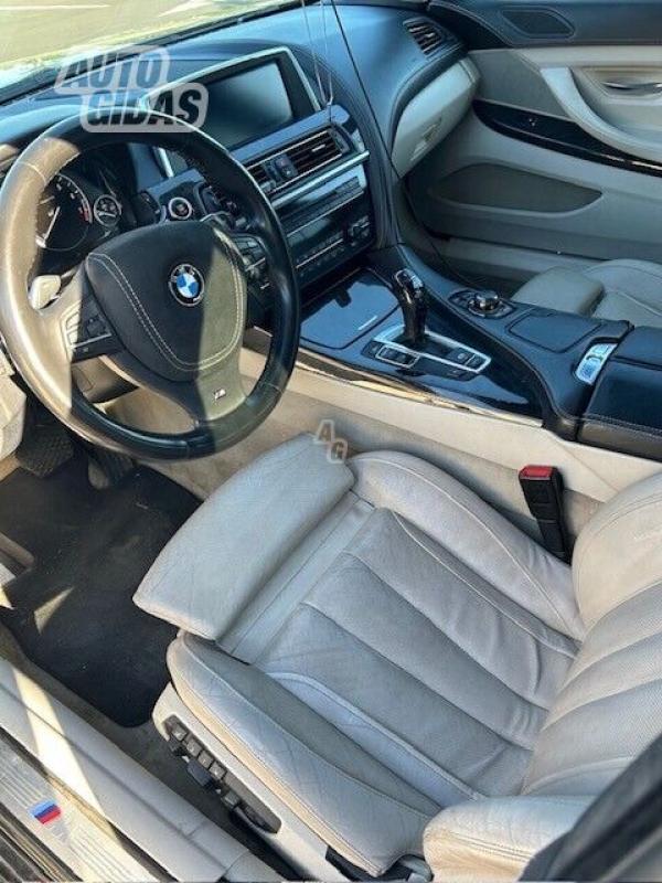 Черный БМВ 640 Gran Coupe 2013 в Клайпеда, объемом двигателя 3.00 л и пробегом 196 тыс. км за 16900 €, фото 4 на AUTOMOTO.COM.LV