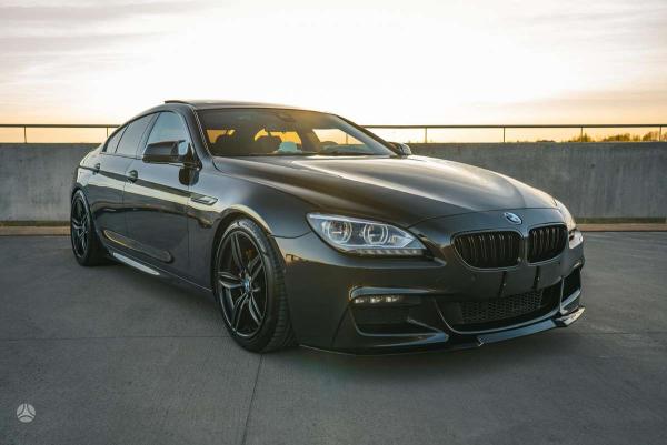Черный БМВ 640 Gran Coupe 2013 в Вильнюс, объемом двигателя 2.99 л и пробегом 256 тыс. км за 19800 €, фото 1 на AUTOMOTO.COM.LV