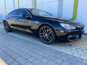 Melns BMW 640 Gran Coupe 2014 Raseiniai, ar dzinēja tilpumu 2.99 L un nobraukumu 212 tūkst. km par 16300 €, foto 3 vietnē AUTOMOTO.COM.LV