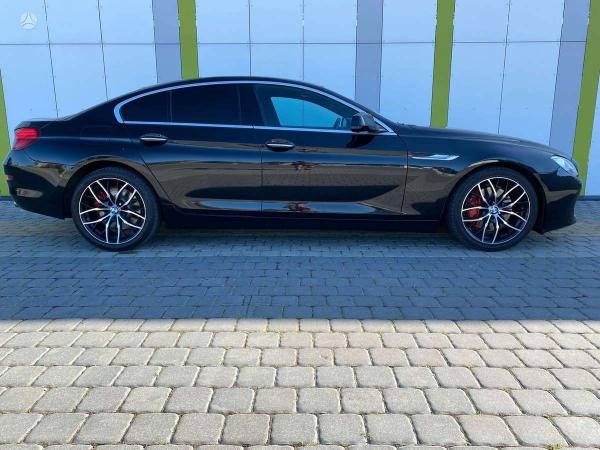 Черный БМВ 640 Gran Coupe 2014 в Расейняй, объемом двигателя 2.99 л и пробегом 212 тыс. км за 16300 €, фото 4 на AUTOMOTO.COM.LV