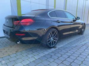 Melns BMW 640 Gran Coupe 2014 Raseiniai, ar dzinēja tilpumu 2.99 L un nobraukumu 212 tūkst. km par 16300 €, foto 5 vietnē AUTOMOTO.COM.LV