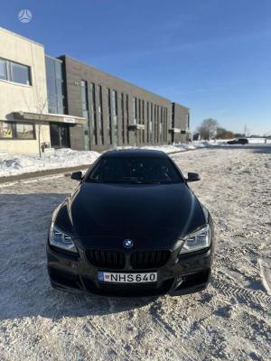 Black BMW 640 Gran Coupe 2014 in Kaunas, with an engine capacity of 2.98 L and mileage of 164 thousand km for 21000 €, photo  on AUTOMOTO.COM.LV